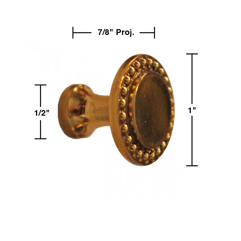 The Renovators Supply Inc. 1" Round Knob | Wayfair